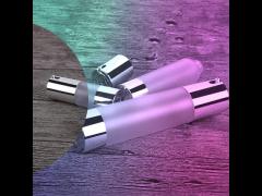 Het in het groot slik-Scherm die van 30ml 50ml 100ml Duidelijke serumfles Zonder lucht met Pompspuitbus drukken