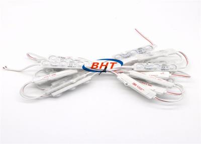 China Ultrasonic Injection 5730 3 LED Smd IP68 Led Module With Lens CE & Rohs High Light Designed In Korea for sale