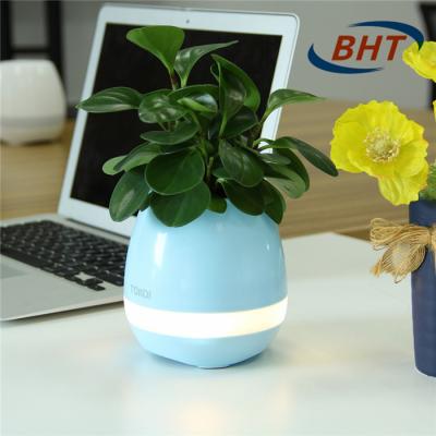 China Intelligent Led Flower Pots , Music Decorative Flower Pots 12hours Playing Time for sale