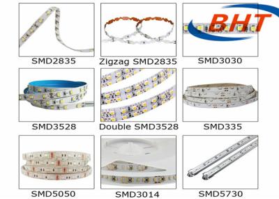 China Multi Color Dimmable Led Strip , Rgb Led Strip Lights Waterproof 10mm PCB Size for sale