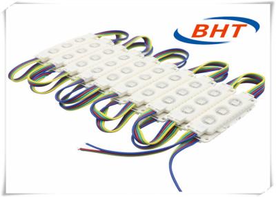 China Fiber PCB RGB LED Module IP65 , Outdoor Injection Led Module For Decotaion for sale