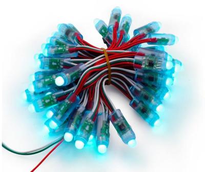 China Digital Full Color Led Smd Module RGB LED Pixel 2811 IC 12mm 5V DC Full Silicon Glue for sale