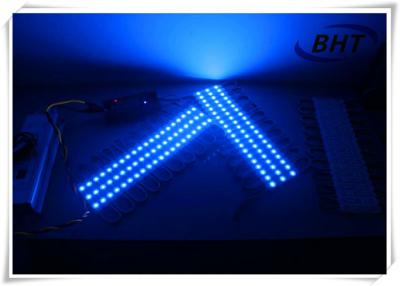 China Signage Injection RGB LED Module 0.72 Wattage 120 Degree View Angle With Lens for sale