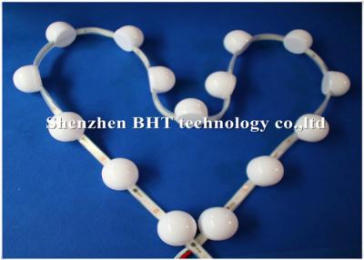 China Addressable Full Color Changing Led Pixel Node 40mm 9Leds Cabochon Bulb for sale