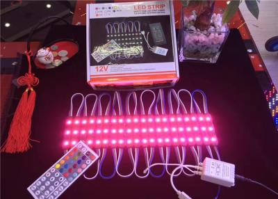 China Epistar Chip RGB LED Module 3 Chips Outdoor IP65/IP68 Waterproof Injection for sale