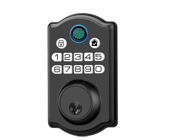Quality IPX4 Wifi Bluetooth Lock High Security Digital Lock For Wooden Door for sale
