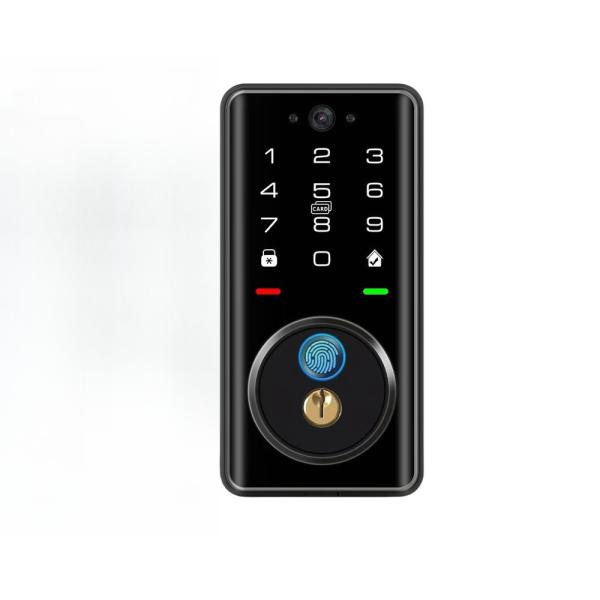 Quality Tuya Wifi Bluetooth Lock Electronic Fingerprint Keyless Door Lock IPX4 for sale