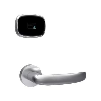 China Hotel RFID Schlüsselkartenverschluss M102 MF RFID Türgriff mit Management-Software-System zu verkaufen