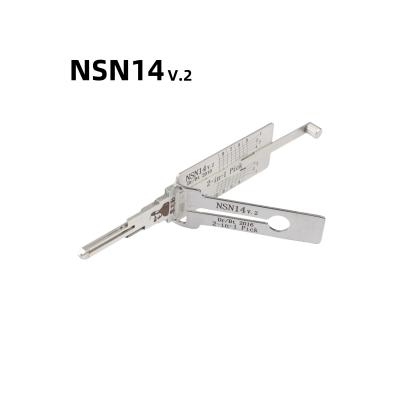 China Lishi 2 In 1 Auto Lock Pick auto ontgrendelen hulpmiddel NSN14 NSN14R NSN11 voor NISSAN Japan Te koop