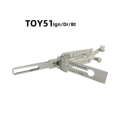 China Lishi 2 In 1 Auto Lock Pick auto ontgrendelen TOY51VA8 voor Toyota Japan Te koop
