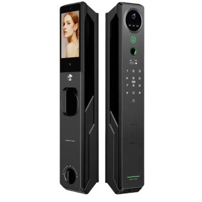 China Intelligent Lock Door Tuya Smart With Fingerprint Face Recognition Door Lock for sale