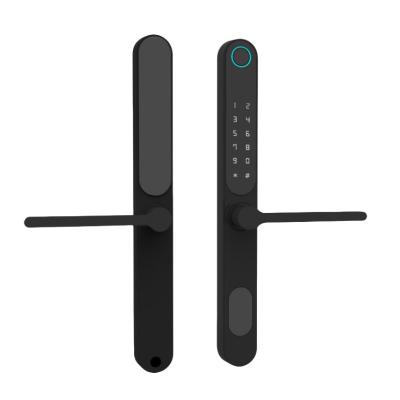 China Sliding Door Smart Lock Broken Bridge Aluminum Tuya Waterproof High Temperature Resistant for sale