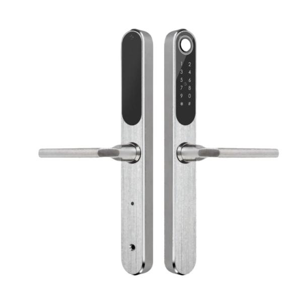 Quality Handle Electronic Security Smart Aluminum Sliding TT Hotel Door Lock System for sale