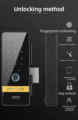 Cina Chiusura intelligente di ufficio Chiusura di porta di vetro Chiusura di fotocamera Password di impronta digitale Chiusura intelligente in vendita