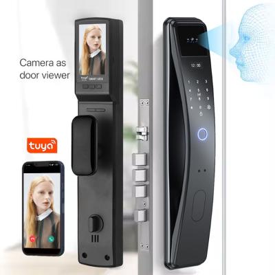 China Wifi Digital Touch Door Lock Biometric Fingerprint Security Smart Door Lock for sale