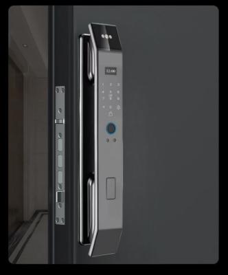 China 3D Face Recognition Wifi Digital Touch Keypad Biometric Fingerprint Door Lock for sale