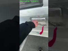 Caixa de segurança Ferramentas de fechadura 5 Pcs Kit de escolha de fechadura de chave Vermelho para treinamento de serralheiro