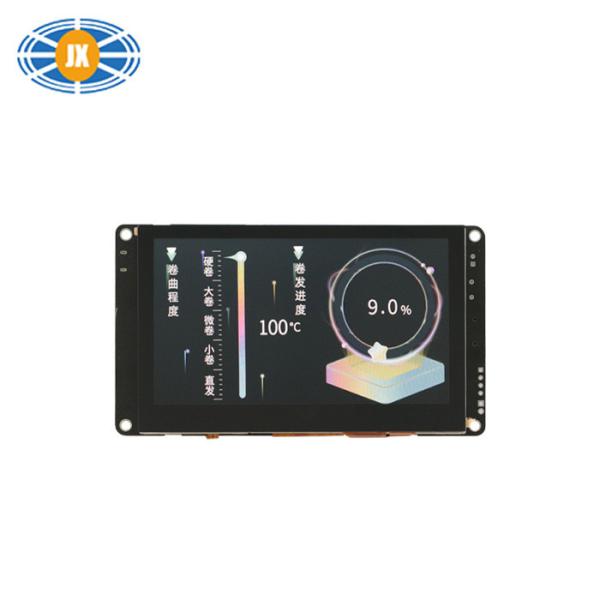 Quality 250cd/m2 Serial Port Display 480x272 Versatile Intuitive 4.3 TFT LCD Monitor for sale