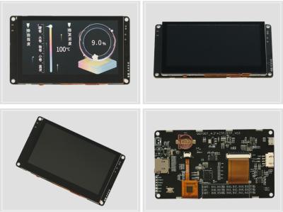 China 250cd/m2 Serial Port Display 480x272 Versatile Intuitive 4.3 TFT LCD Monitor for sale