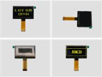 China 2.42 Inch OLED Display Module Monochrome OLED DOT Matrix Display With All Viewing Angle for sale