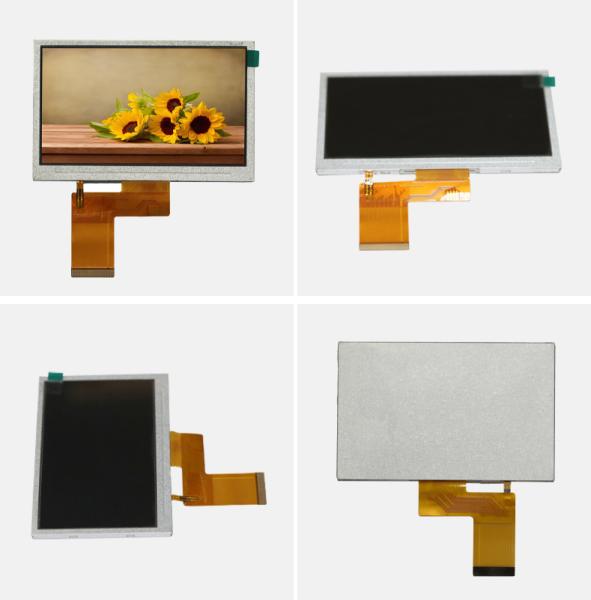 Quality 4.3 Inch TFT LCD Display 480x272 4.3 TFT LCD Color Monitor With 16M Colors Full for sale