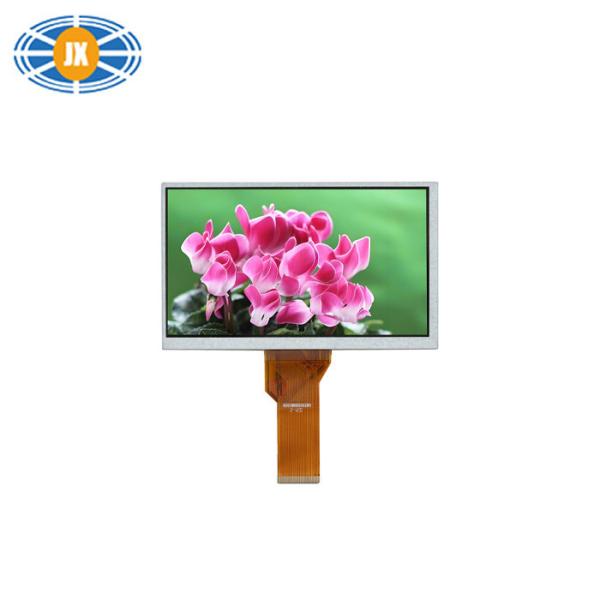 Quality 7 Inch TFT LCD Display 450cd/M2 Industrial Custom TFT Display Viewing Angle for sale