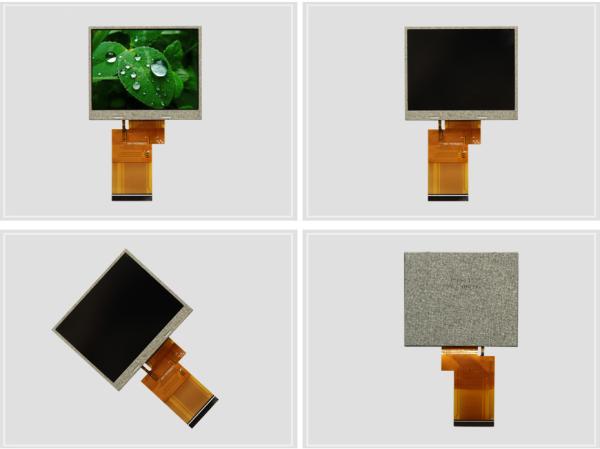 Quality 350cd/m2 IPS LCD Display 3.5 Inch Wide 80° Viewing Angle With RGB 24 Bit for sale