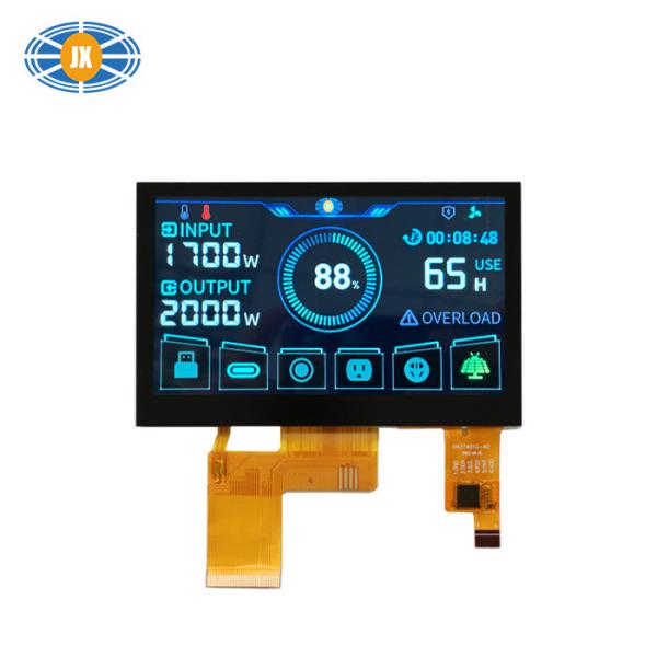 Quality Customized TFT LCD Touch Screen 8 Bit RGB Interface 4.3 inch Capacitive Touch for sale