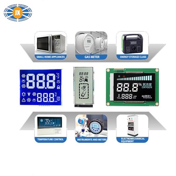 Quality TN Segment LCD Display Custom Transflective LCD Display Manufacturer for sale