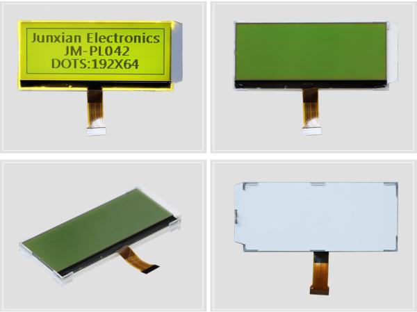 Quality 192×64 STN LCD Display 2 Inch Blue COG LCD Module With Negative Transmissive for sale