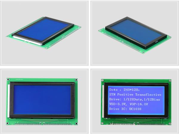 Quality 5.0 Inch Monochrome LCD Screen 240×128 STN Monochrome LCD Panel for sale