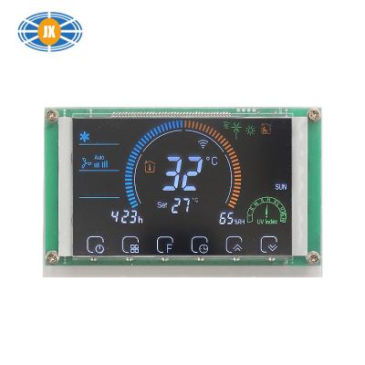China Aangepast segment LCD-scherm met Incell capacitief touchscreen voor industriële besturingen Te koop