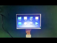 7 Inch TFT LCD Screen 500cd/m2 High Luminance Color TFT Touch Screen