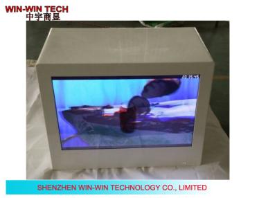 Cina Giocatore LCD trasparente a 19 pollici di pubblicità di HD, scatola di presentazione di pubblicità in vendita