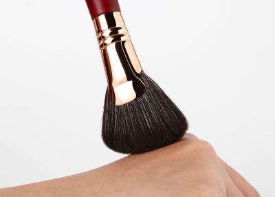 China Vonira Beauty Large Angled Fan Brush Bronzer Fan Brush Makeup Cheek Blush Brush Sheering Cosmetic Brush Tool for sale
