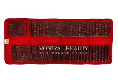 China Portable Roll Up Makeup Brush Bag Pouch Cosmetic Container Stationery Holder for sale
