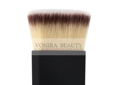 Cina Spazzola di piccola dimensione di trucco di contorno di Kabuk dei capelli di Taklon del vegano della spazzola piana di trucco in vendita