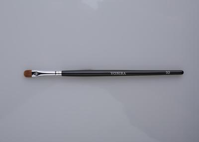 Cina Spazzola di diffusione di piccola dimensione di trucco dell'occhio con i capelli di lusso del nero della Siberia della natura in vendita