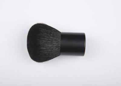 China Classic Full Round Kabuki Makeup Brush With Extra Soft Goat Hair for sale