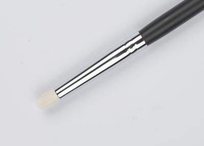 Cina Spazzola della piega della matita di trucco dei capelli della capra di alta qualità con la maniglia di legno nera in vendita
