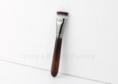 China A fundação lisa de Kabuki do cabelo sintético do vegetariano escova 100% Handcrafted à venda