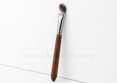 China Hengelde het veganist Synthetische Haar Vlakke het Poederborstel van de Stichtingsborstel voor Kunstenaar Makeup Te koop
