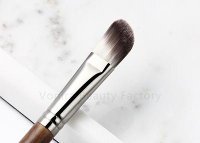 China Hengelde het veganist Synthetische Haar Vlakke het Poederborstel van de Stichtingsborstel voor Kunstenaar Makeup Te koop