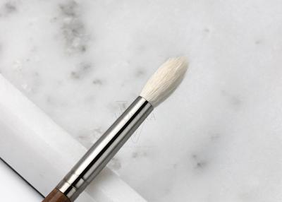 China Logotipo natural de mistura afilado do OEM da virola do cobre do cabelo da cabra da escova da composição da sombra à venda