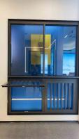 China Manual Automatic Aluminium Sliding Windows with Horizontal Vertical Opening System - 6mm to 19mm Glass Thickness Options for sale