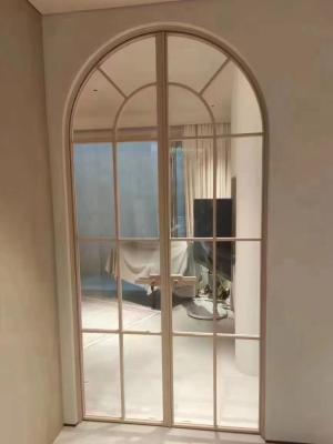 Cina Rivestimento in polvere di alluminio Porte francesi Nero Spessore di vetro 5 mm-12 mm in vendita