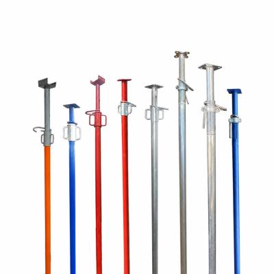 China Adjustable Steel Prop with 500 kg Weight Capacity Secure Hook Locking System and External Thread Wing Nut Adjustment for Concrete Formwork for sale