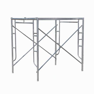 China Walk Broad Ladder Steel Scaffolding Frame Scaffold 3ft 4ft 5.5ft Office Building Free Spare Parts Apartment Hospital 1 YEAR for sale