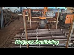 high load stability ring lock scaffolding system with modular components