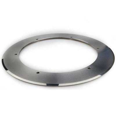 China K05 Polished High Precision Tungsten Carbide Circular Blade For Paper And Metalworking Cutting for sale